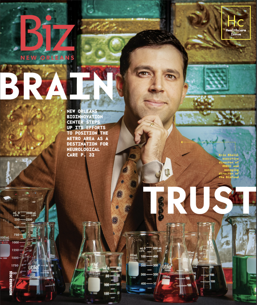 NOBIC Cover Story in Biz New Orleans Magazine - New Orleans BioInnovation Center